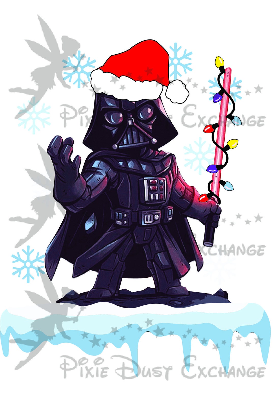 Darth Vader Star Wars Navidad Lindo Svg Png Dxf Jpeg - Etsy México