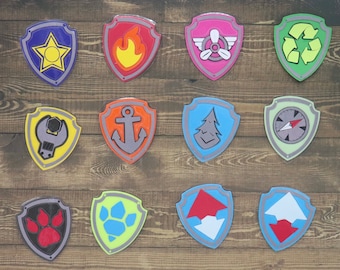 Kits & How To All 12 Pup Tags Paw Patrol Sewing & Fiber Craft Supplies ...