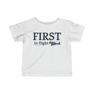 1st in Flight Birthday Shirt First Birthday Shirt Birthday - Etsy