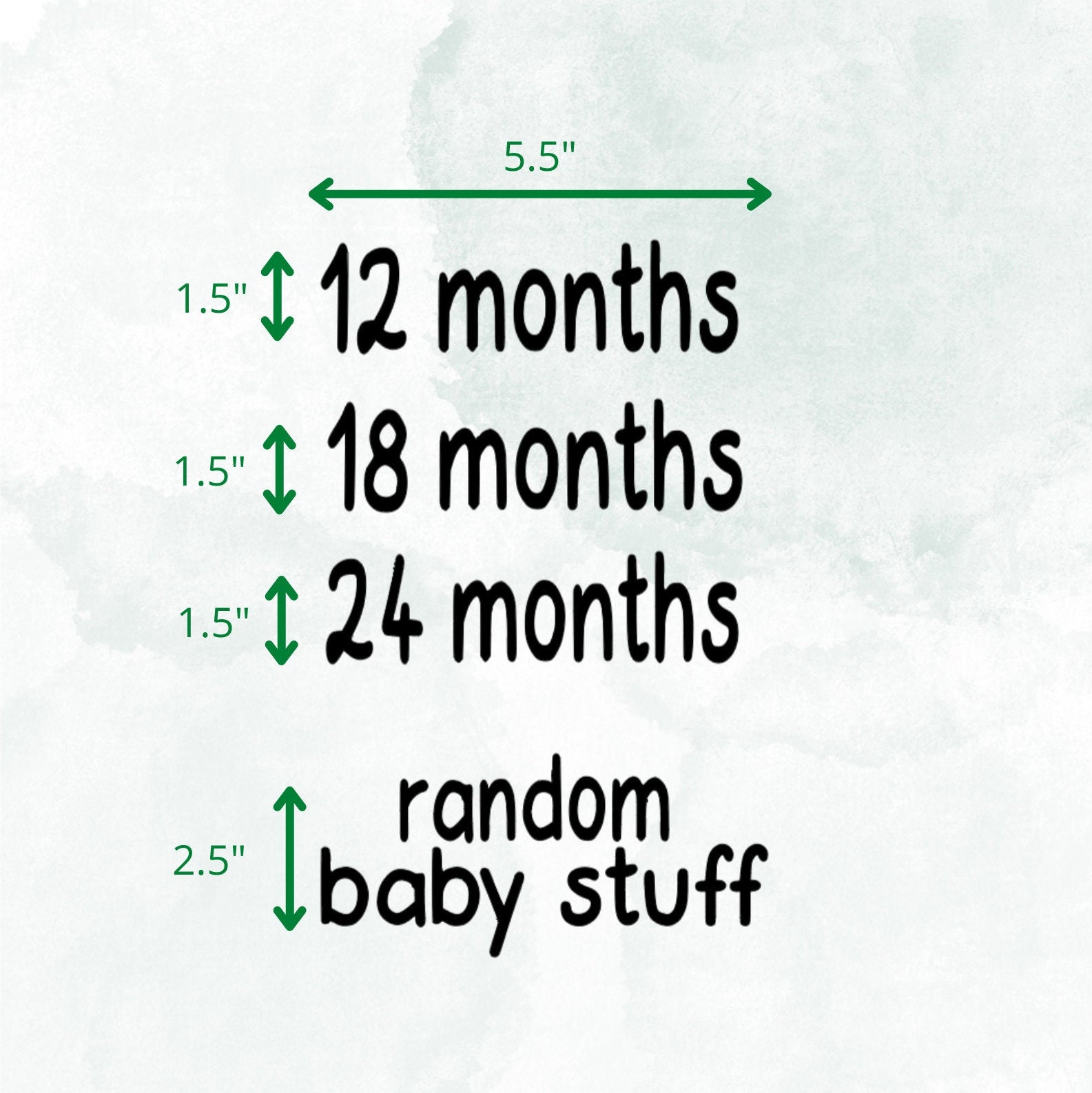 Baby Clothes Storage Labels - Etsy