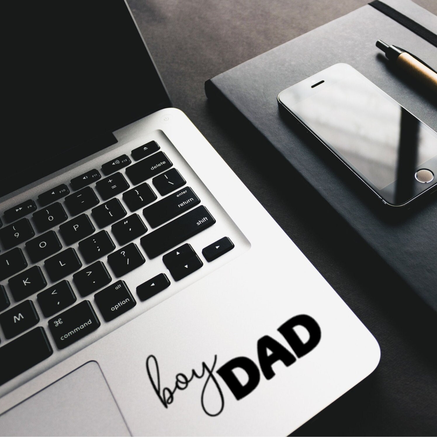 Boy Dad Vinyl Decal Boy Dad Sticker Laptop Sticker Water Bottle/tumbler ...