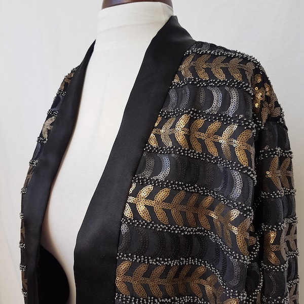 Silk Evening Jacket - Etsy