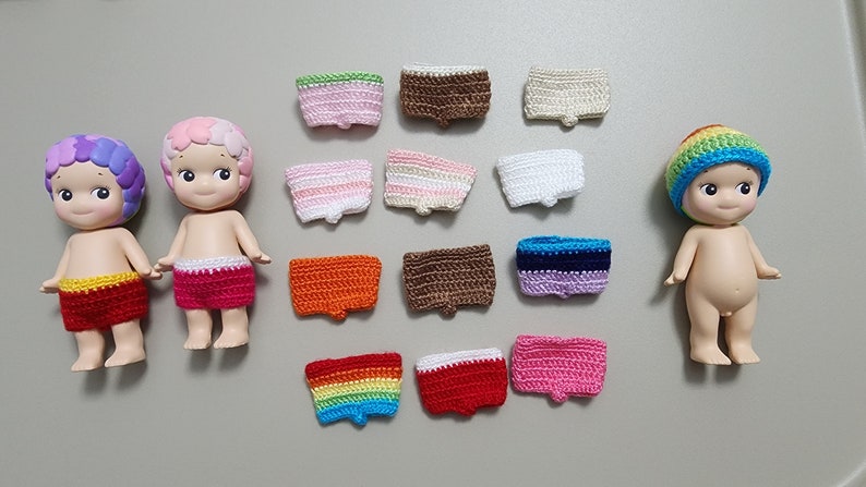 Sonny Angel Clothes Crochet Pants / Bag / Hat / Overall - Etsy