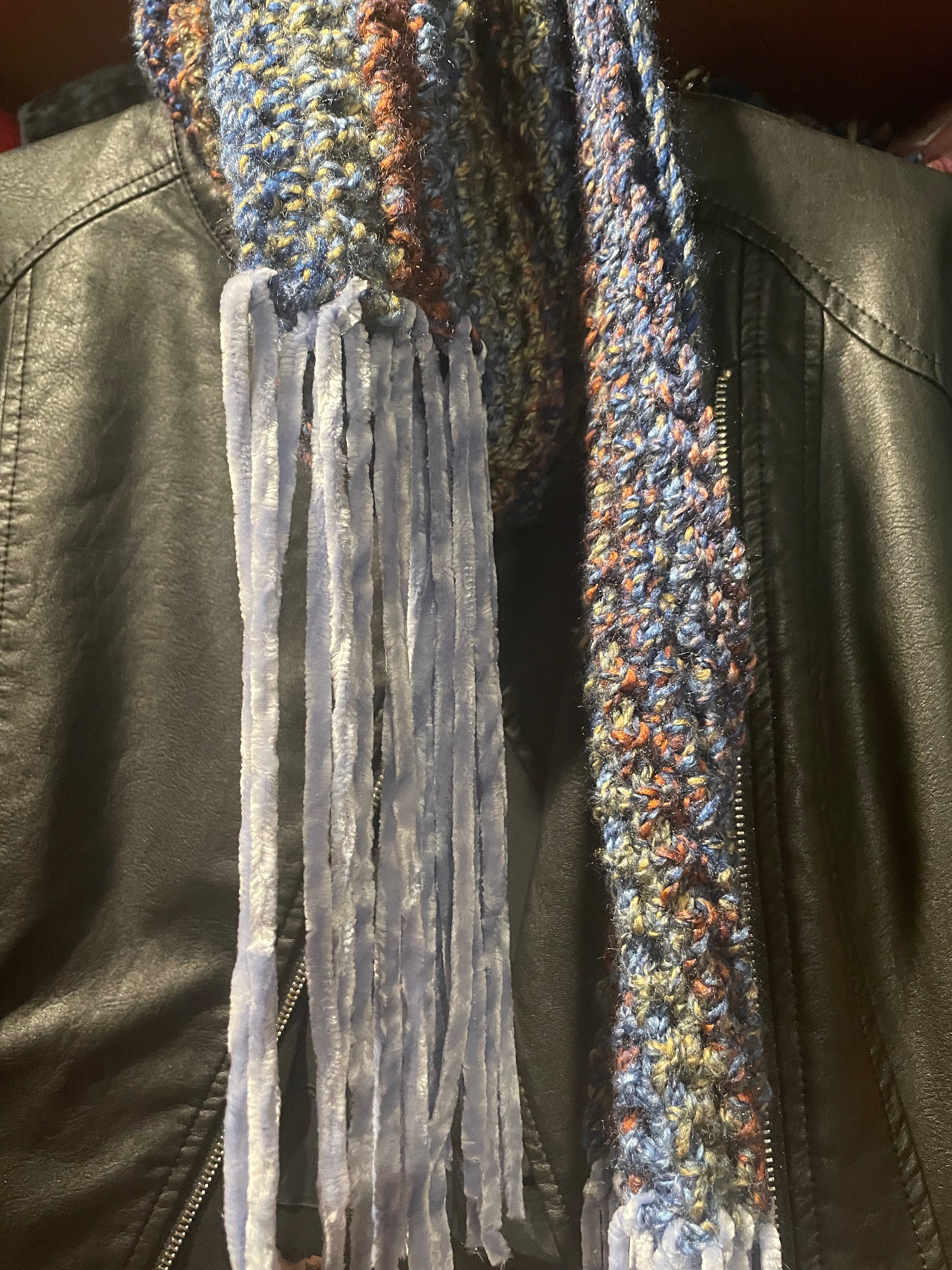 A Very Long Scarf With Some Very Fine Fringe - Etsy