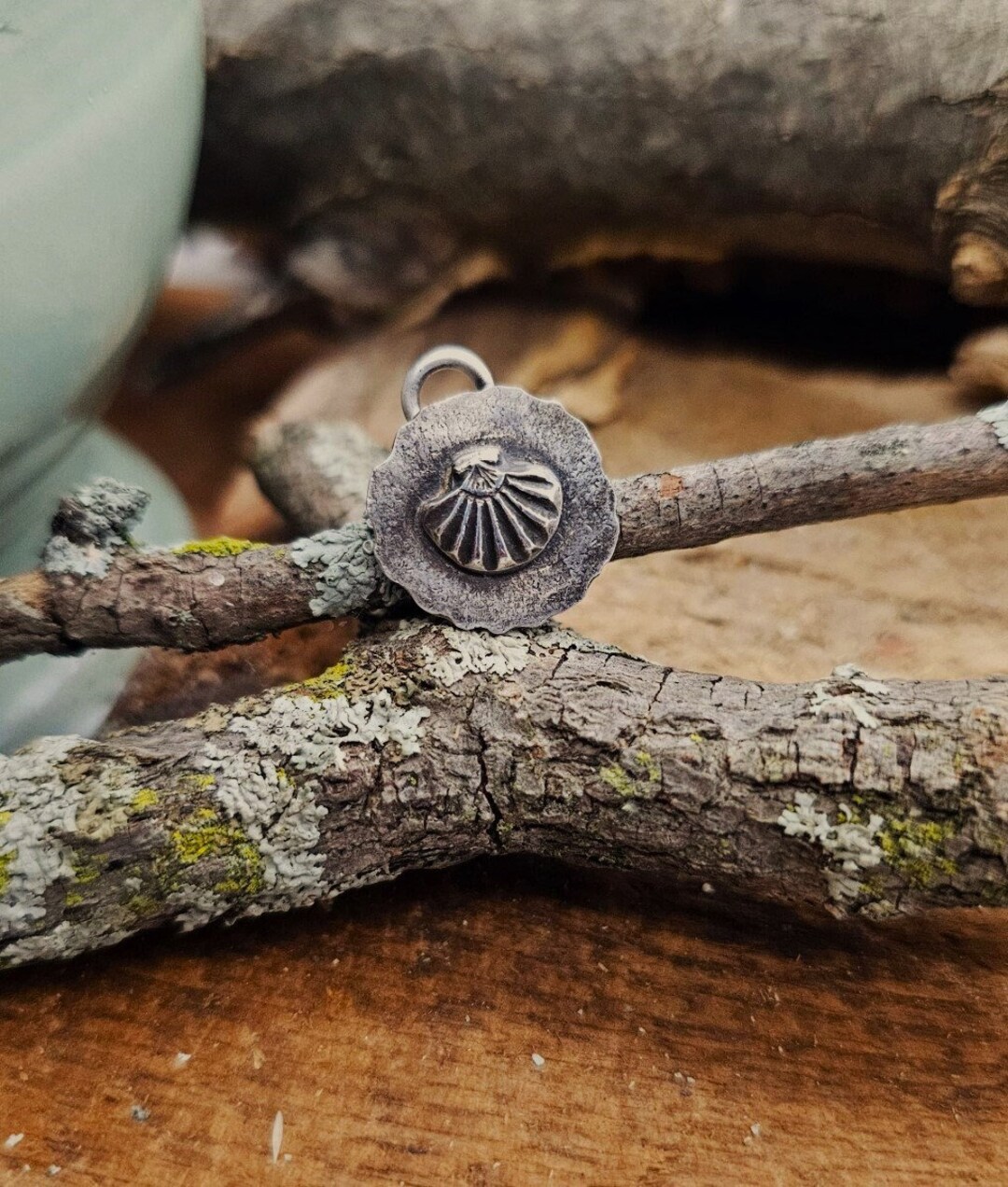 Handmade Sterling Silver Shell Charm: Beachy Ocean Jewelry (16mm) - Etsy