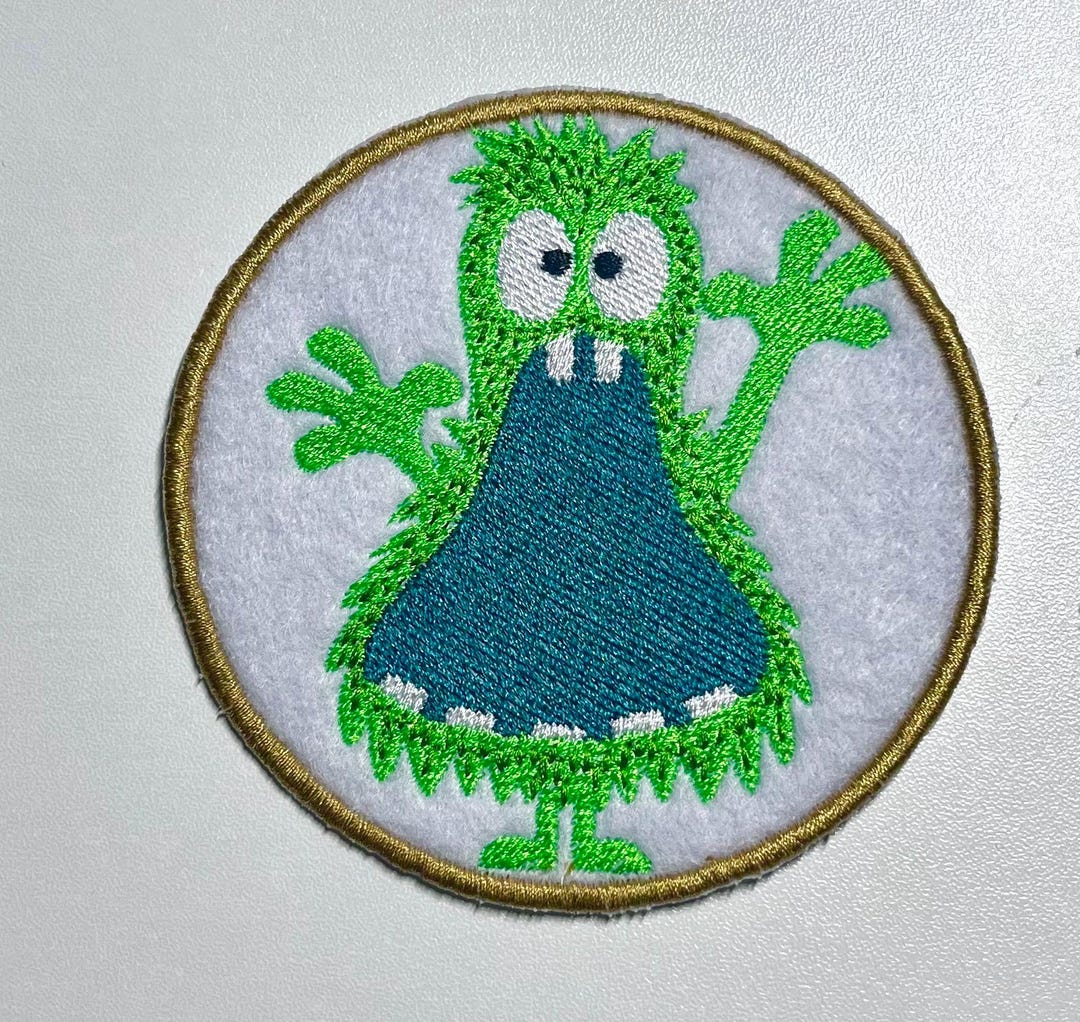 Monster Patch - Etsy