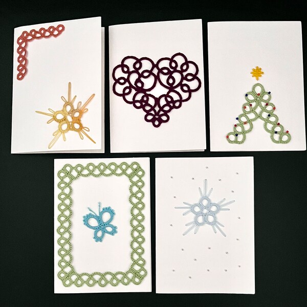Tatted Cards - Etsy
