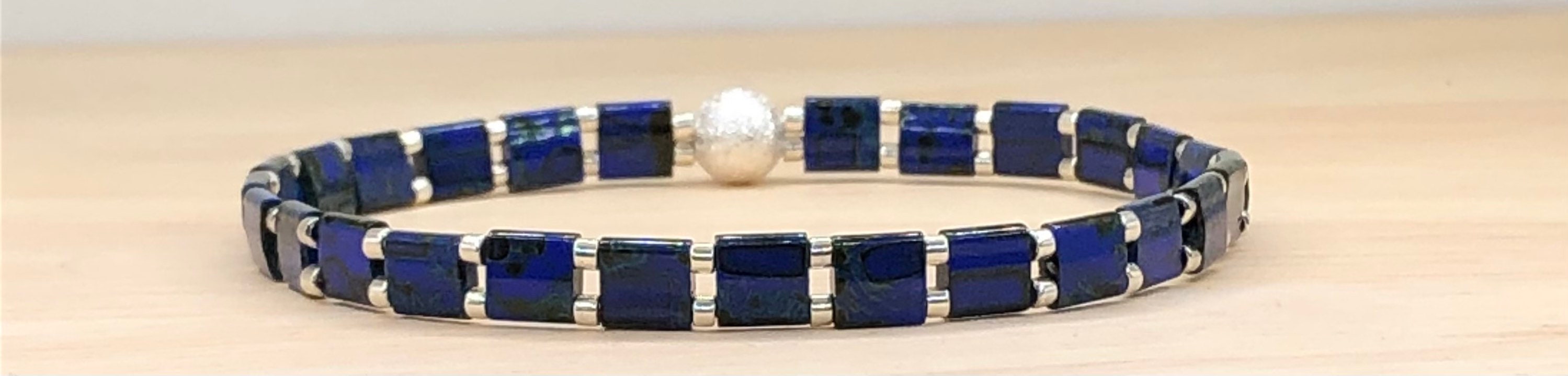 Ocean Moon Set / Everyday Bracelet Stack / Colorful Miyuki - Etsy