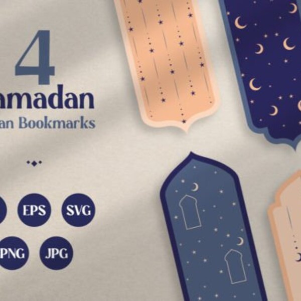 Islamic Bookmarks - Etsy