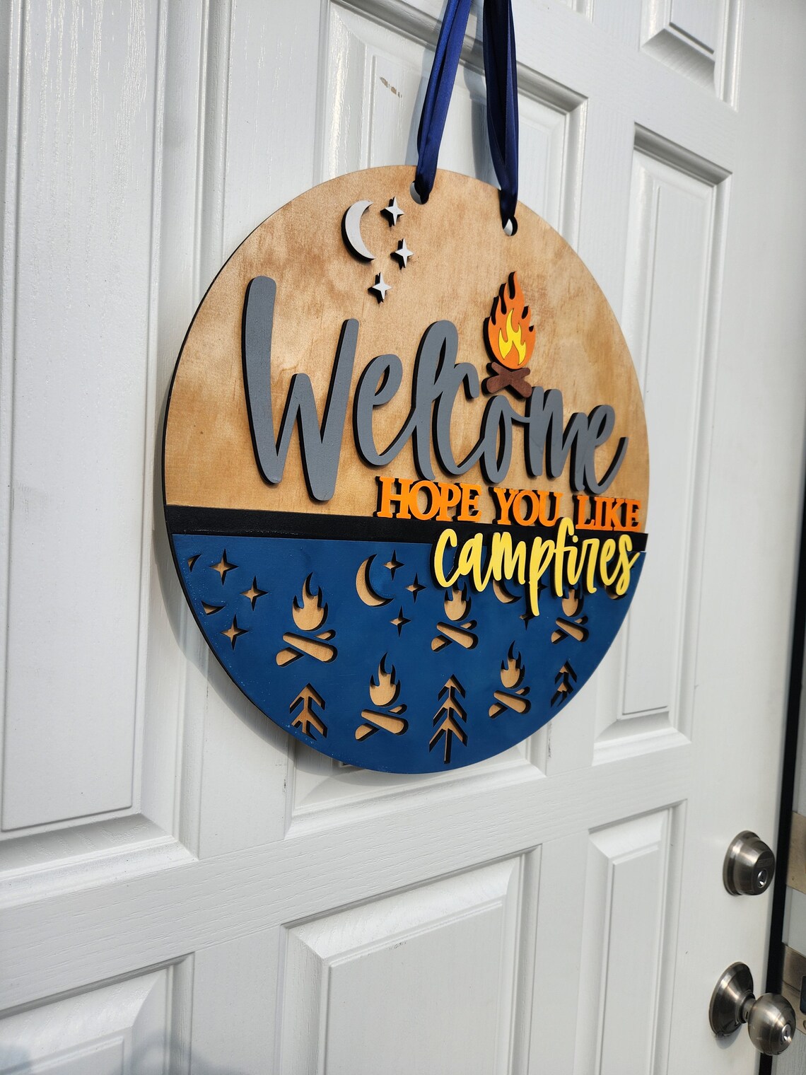 Welcome, Campfires, Fall, Camping - Etsy