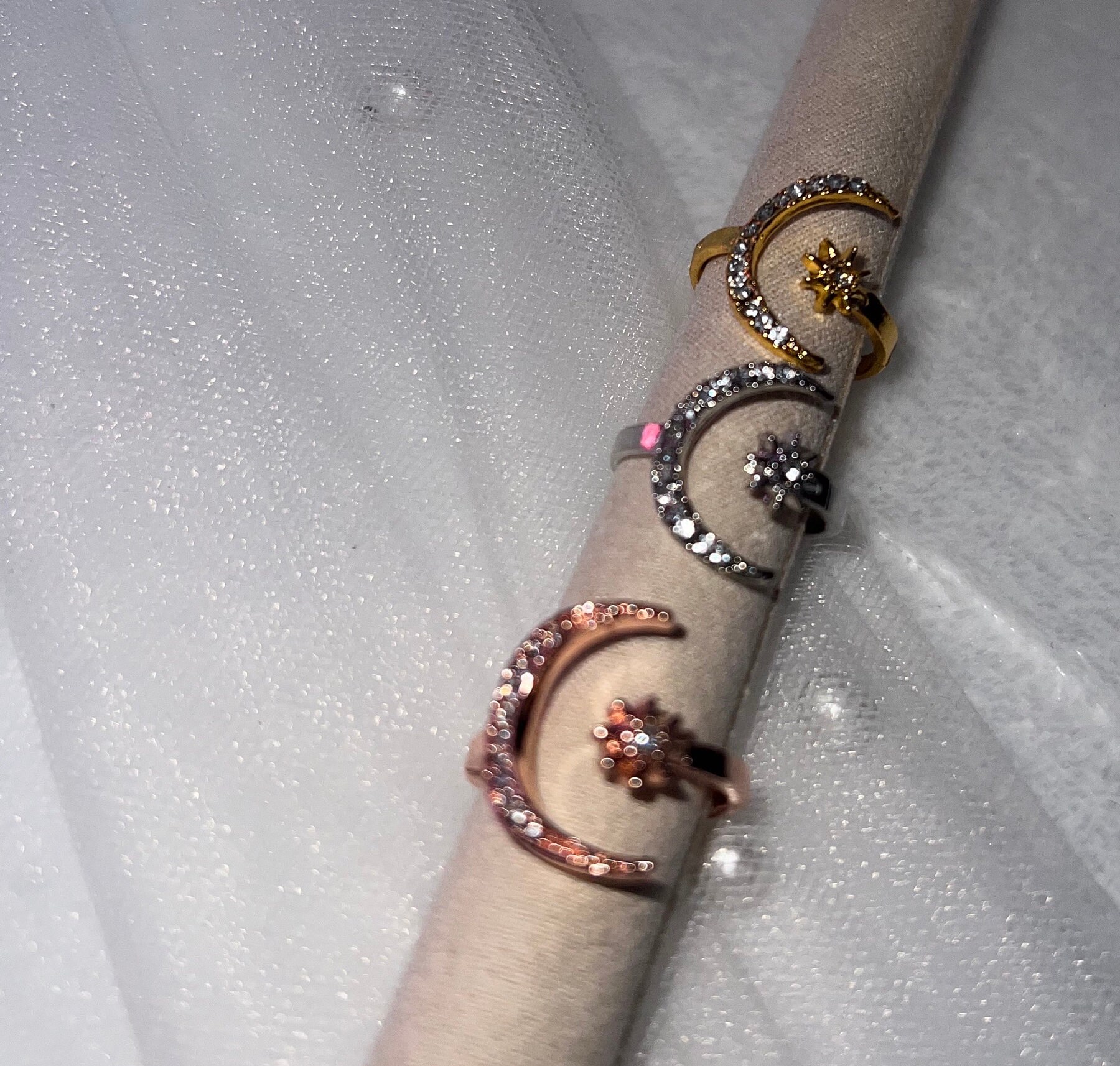 Moon & Star Ring | Pakistan Flag Jewellery | Gift Idea | Celestial ...