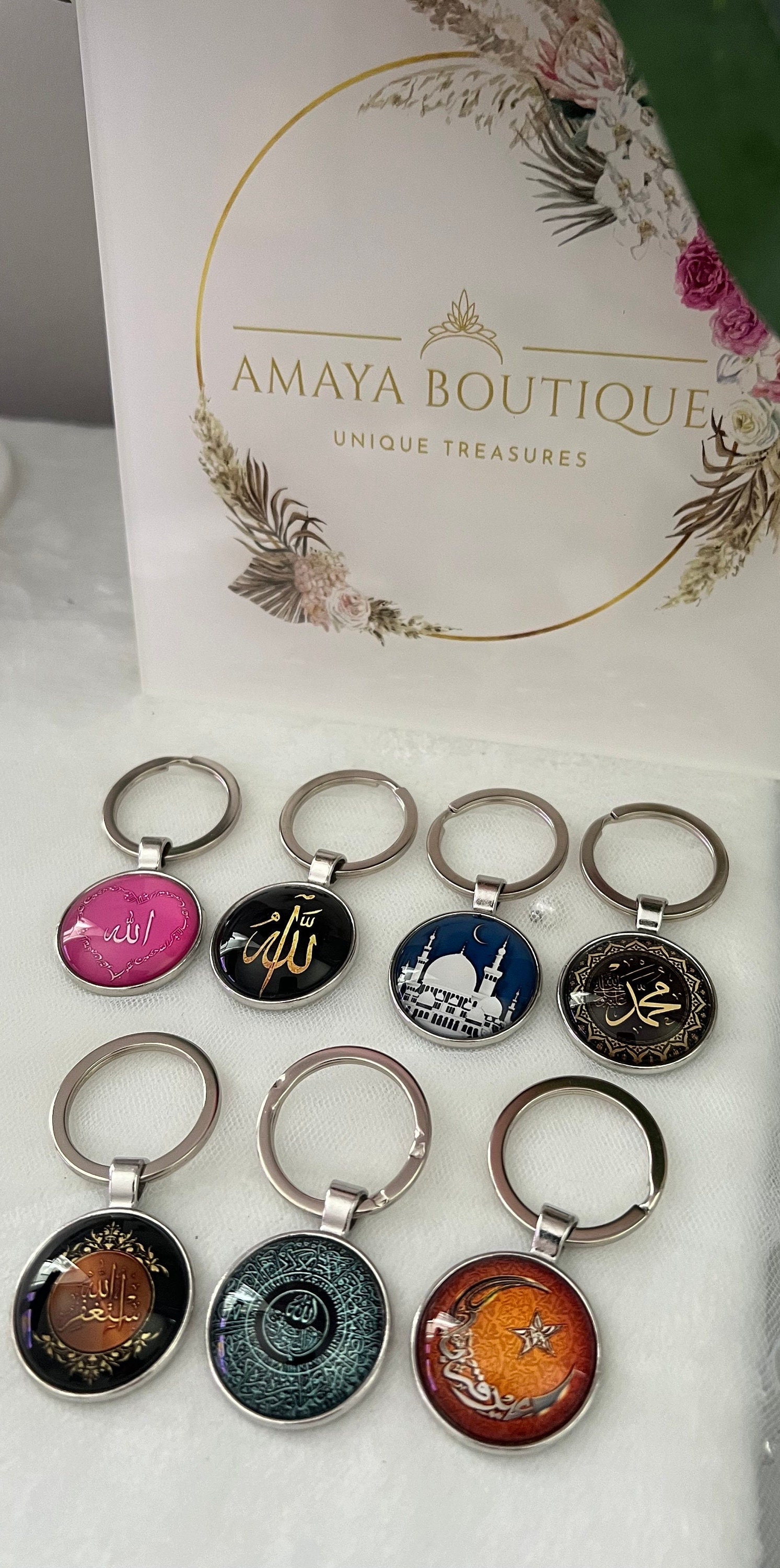 Islamic Keyring | Eid Gift | Eid Favours | Islamic Gift Idea | Muslim ...