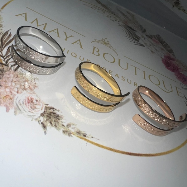 Ring Women Islamic - Etsy UK