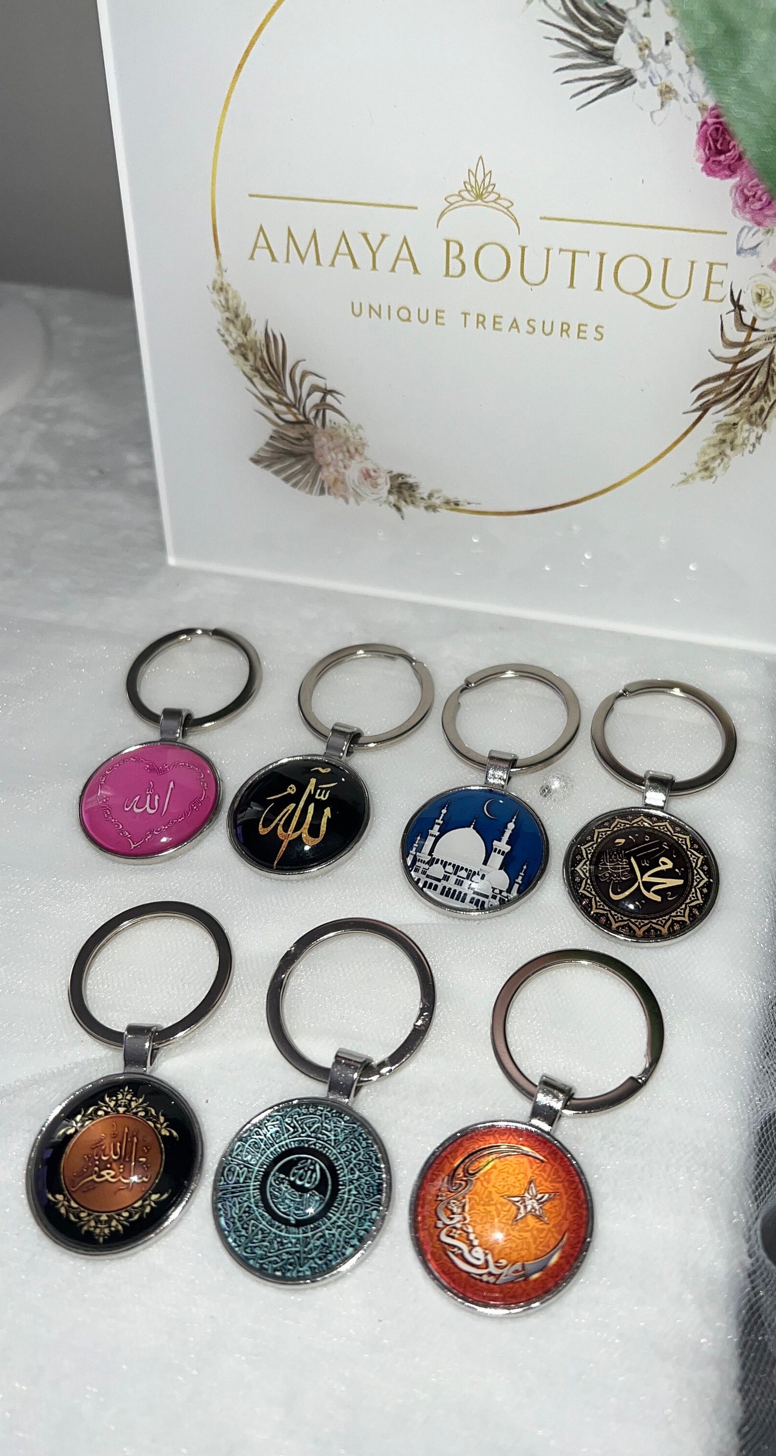 Islamic Keyring | Eid Gift | Eid Favours | Islamic Gift Idea | Muslim ...