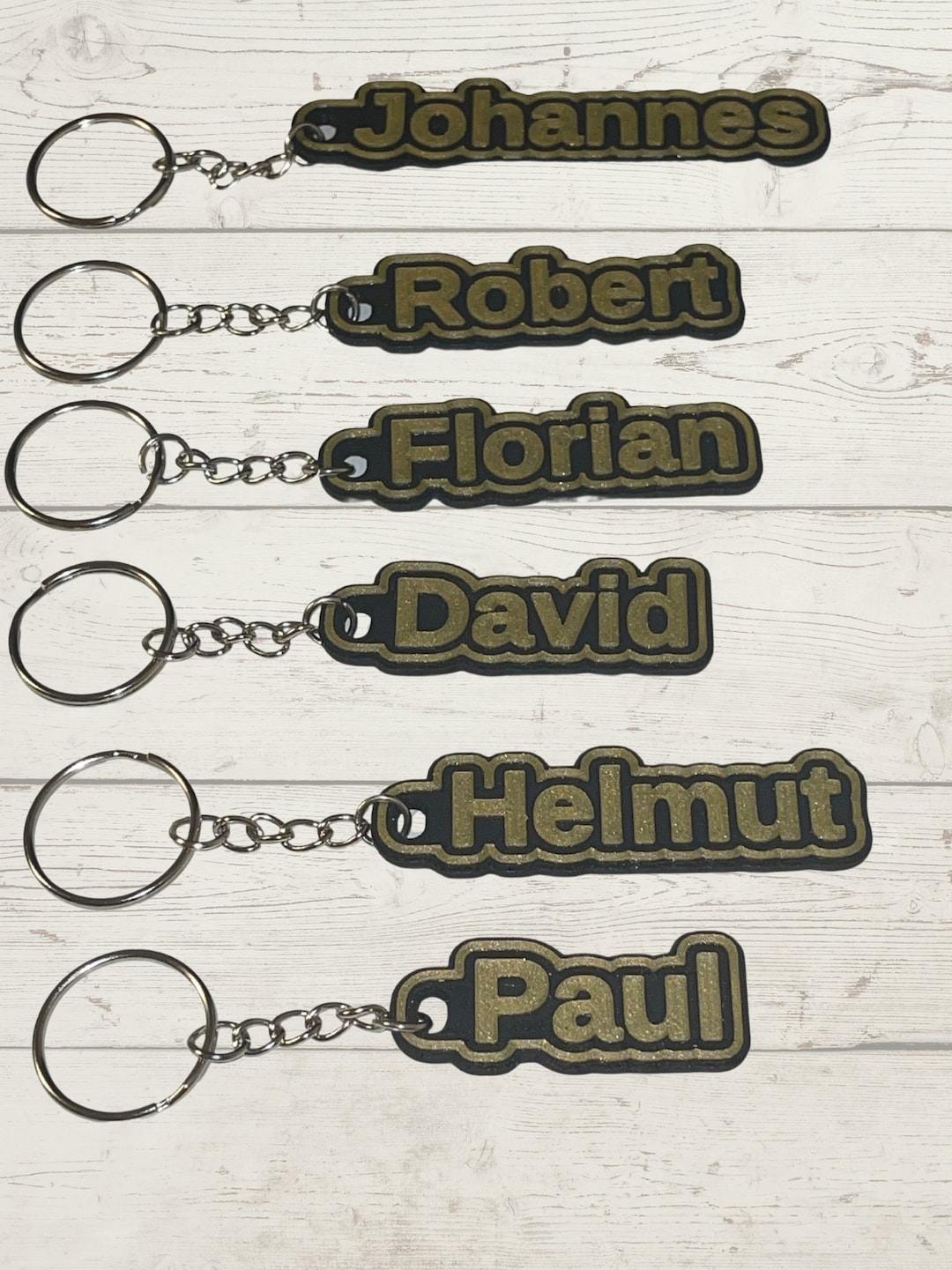 Create Your Own 3D Printed Name Keychain - Fully Customizable and ...