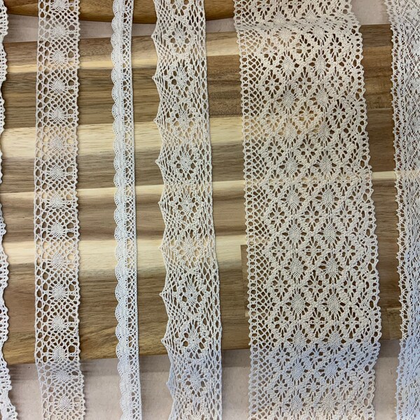 Cotton Crochet Lace - Etsy