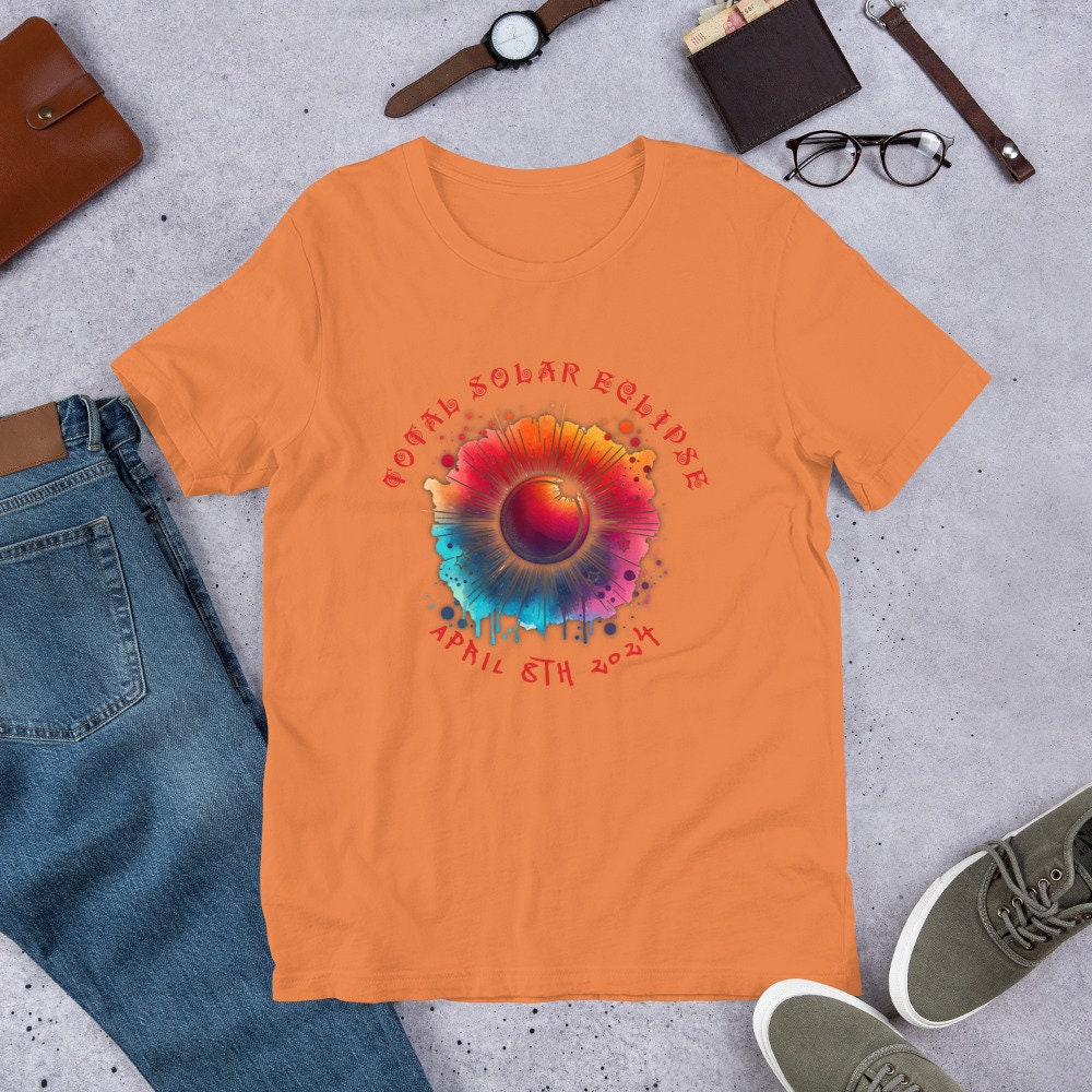 Total Solar Eclipse 2024, April 8th 2024, Astronomy Gift, Eclipse ...