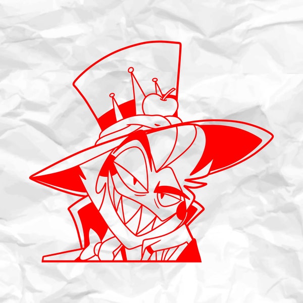 Car Decal Hazbin Hotel - Etsy