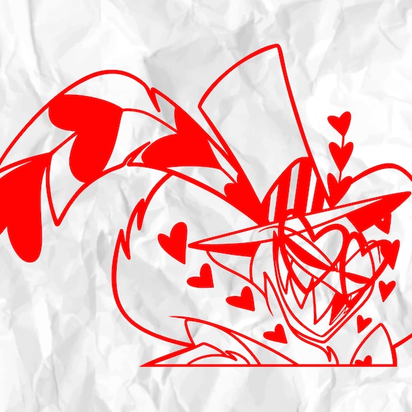 Valentino Hazbin Hotel Sticker - Etsy