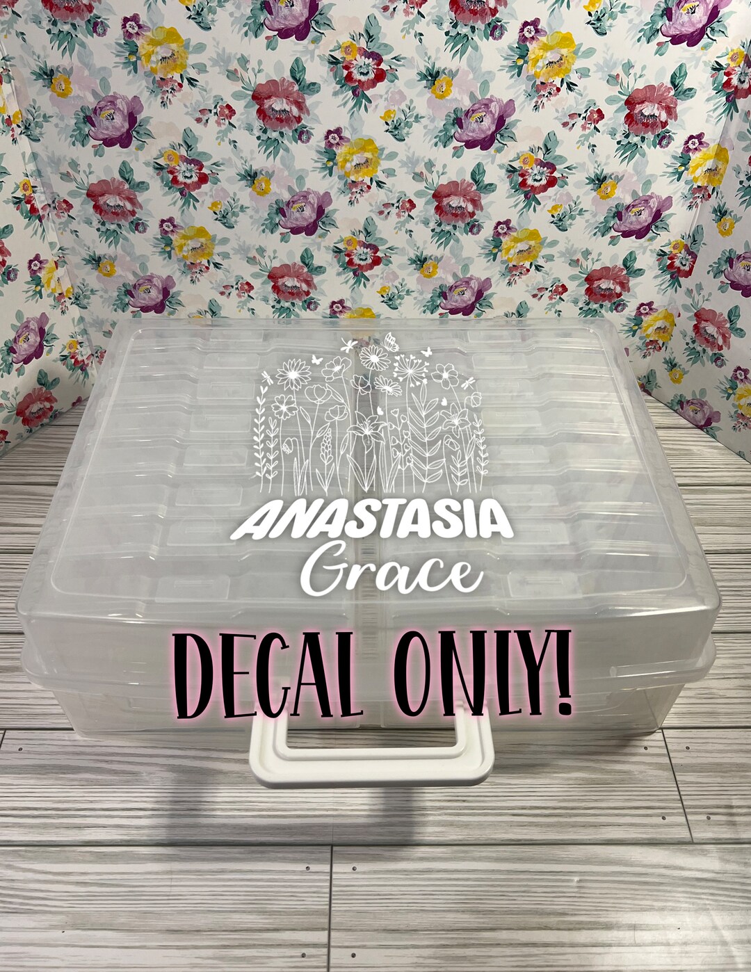 DIY Front Cover Decal Kit Personalized Photo Case | Baby Photo Case ...