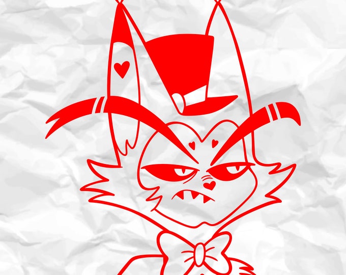 Hazbin Hotel Angel, Husk, Vox Chibi Enamel Pins - Etsy