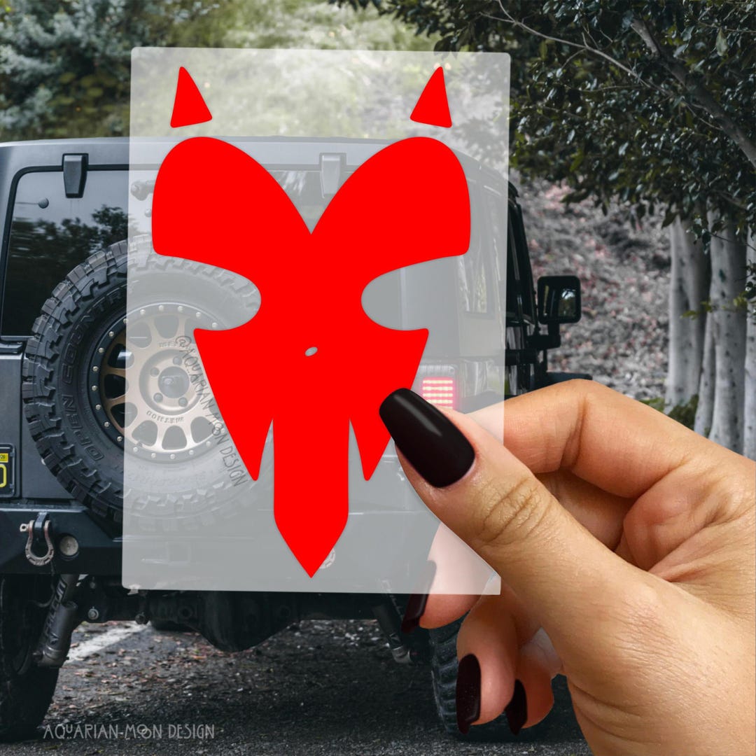 Blitzo Mark Car Decal - Helluva Boss Vinyl Sticker - Etsy