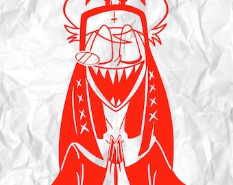 Hazbin Hotel Alastor Sticker - Etsy