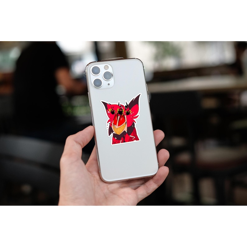 Alastor Roach Crown Sticker: Hazbin Hotel Vinyl Decal - Etsy