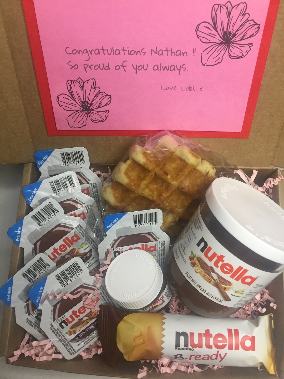 Nutella Gift Box - Etsy UK