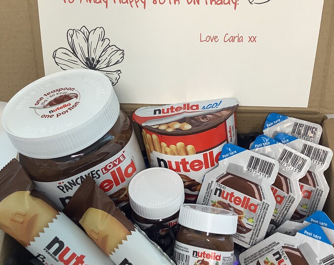 Nutella Ultimate Selection Chocolate &hazelnut. Box Includes 12 Items ...