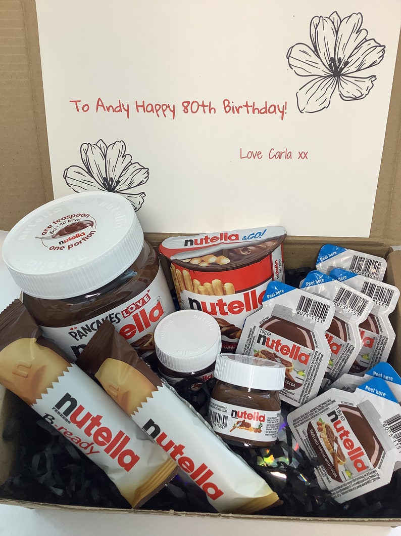 Nutella Ultimate Selection Chocolate &hazelnut. Box Includes 12 Items ...