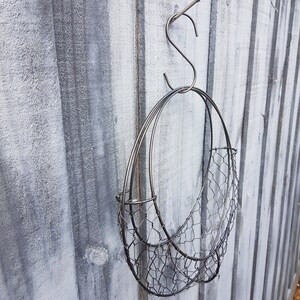 Half-moon Frame 28cm - FRAME ONLY - for Succulent Wreath Indoor Outdoor ...