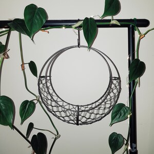 Half-moon Frame 28cm - FRAME ONLY - for Succulent Wreath Indoor Outdoor ...