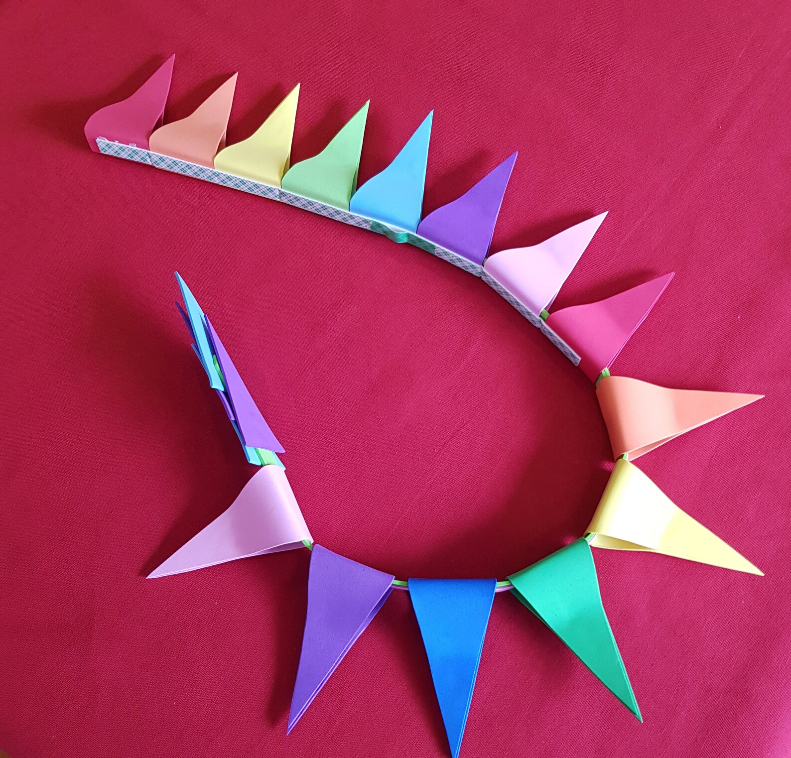 Rainbow Spikes Stick-on EVA Rainbow Spikes for Kids' | Etsy