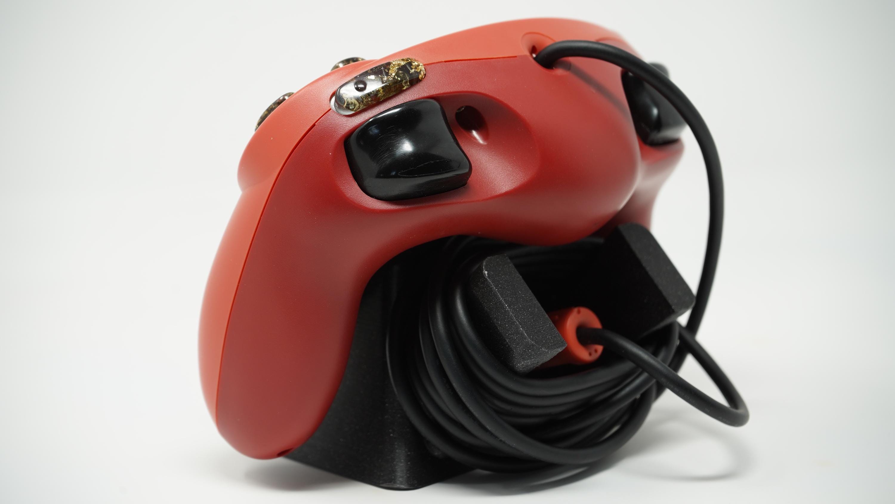 Custom Gamecube Controller Charred Gold - Etsy