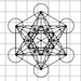 Printable Crystal Grid, PNG, PDF, JPEG, Flower of Life, Seed of Life ...