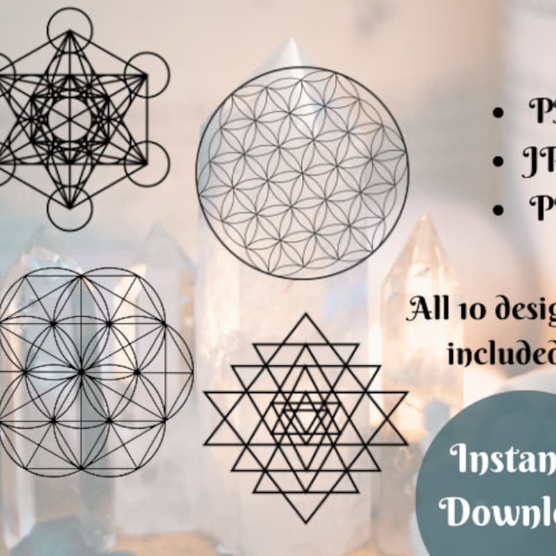 Sacred Geometry Grid - Etsy