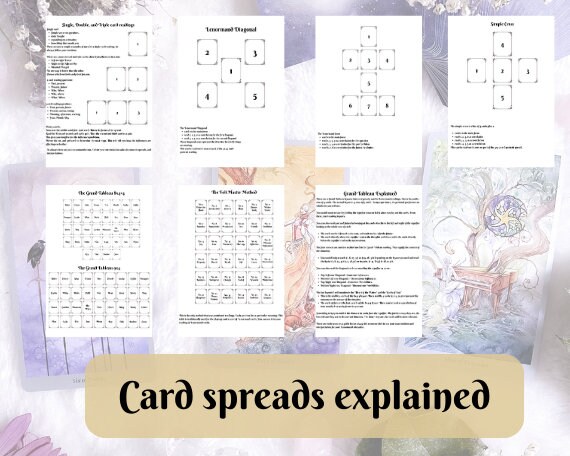 Printable Lenormand Journal With Lenormand Stickers, Learn Your ...
