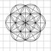 Printable Crystal Grid, Sacred Geometry, Flower of Life, Seed of Life ...