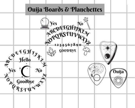 Ouija, Pendulum, Crystal Grid Digital Downloads, Witch Tools, 20 ...