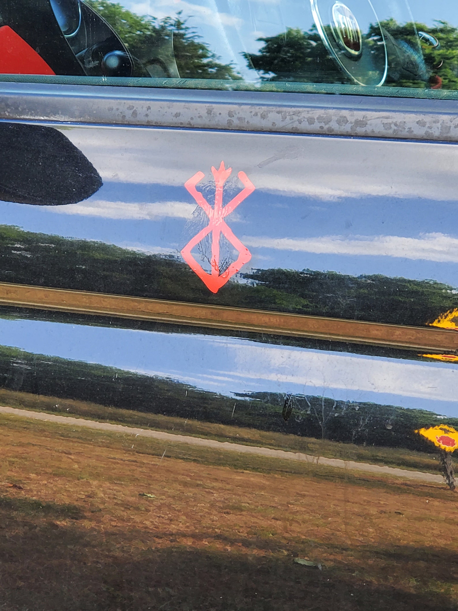 Beserk Brand Logo Beserk Car Decal Beserk Manga Decal Guts | Etsy