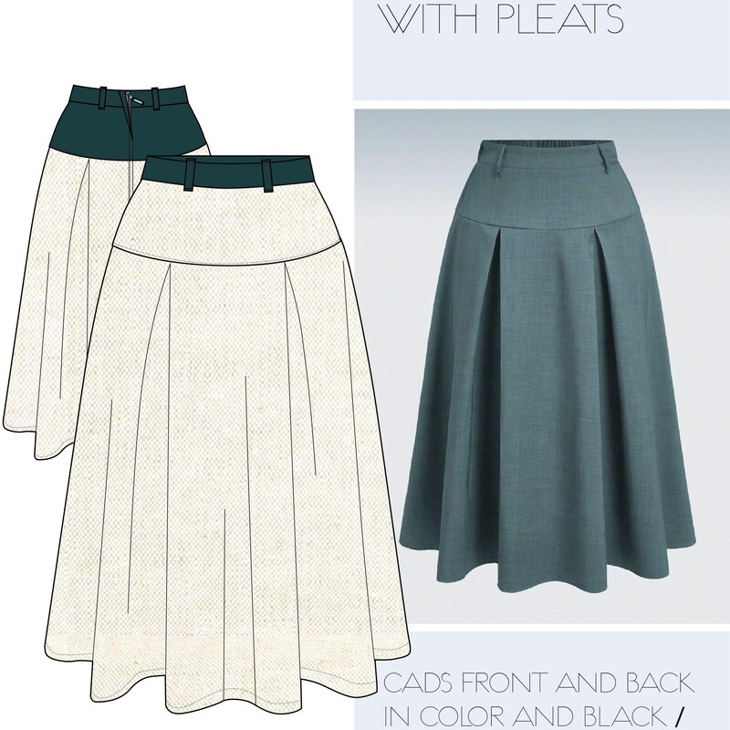 Pleated Yoke - Etsy