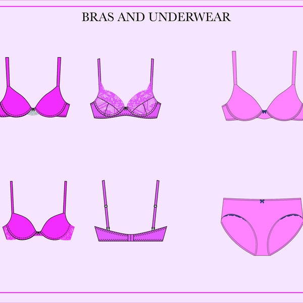Bras for Flat - Etsy