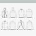 5+ Fashion CAD Template | Adobe Illustrator Sketch:men Polar Fleece Cad ...