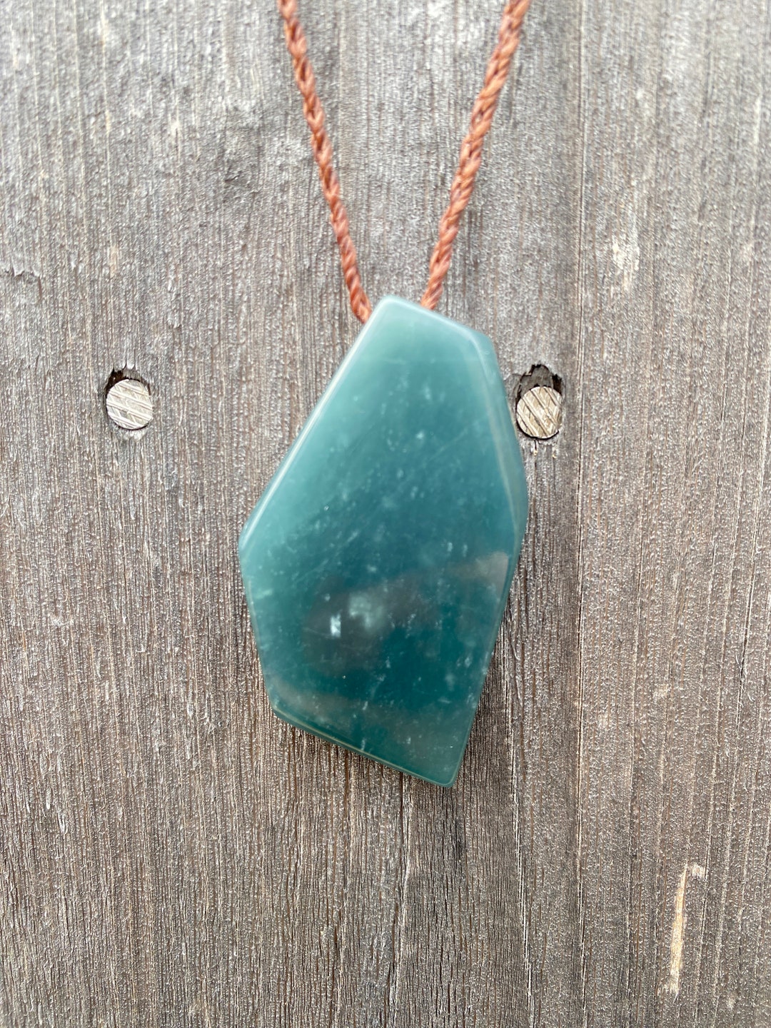 Blue Jadeite Pendant, Blue Jade, Fei Cui, Guatemalan Jade, Blue Jadeite ...