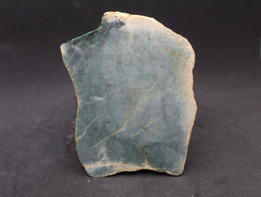 Moss Green Jadeite Slab, Jade, Jadeite, Guatemalan Jade, Fei Cui, Green ...