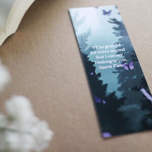 Quicksilver Inspired Bookmark | Reading Tracker Tiny Book Journal ...