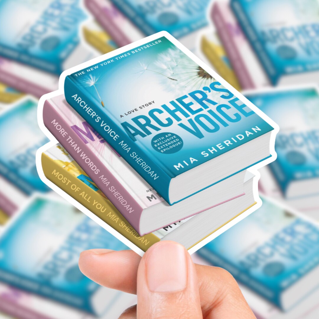 Where Love Meets Destiny Book Stack Sticker | Gift Laptop Decal ...