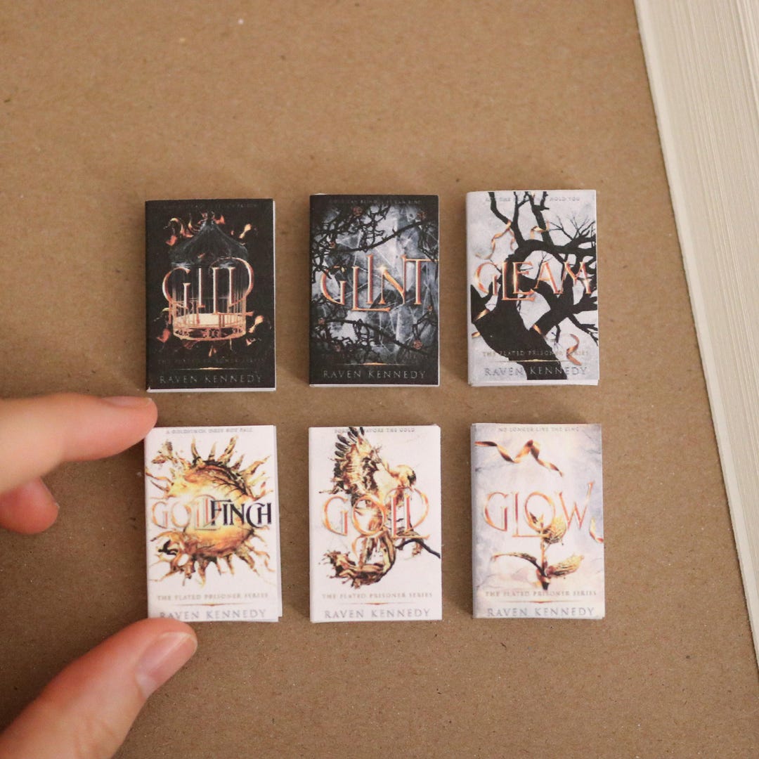 Handmade MINI the Plated Prisoner Series Books (set of 6 Mini Books ...