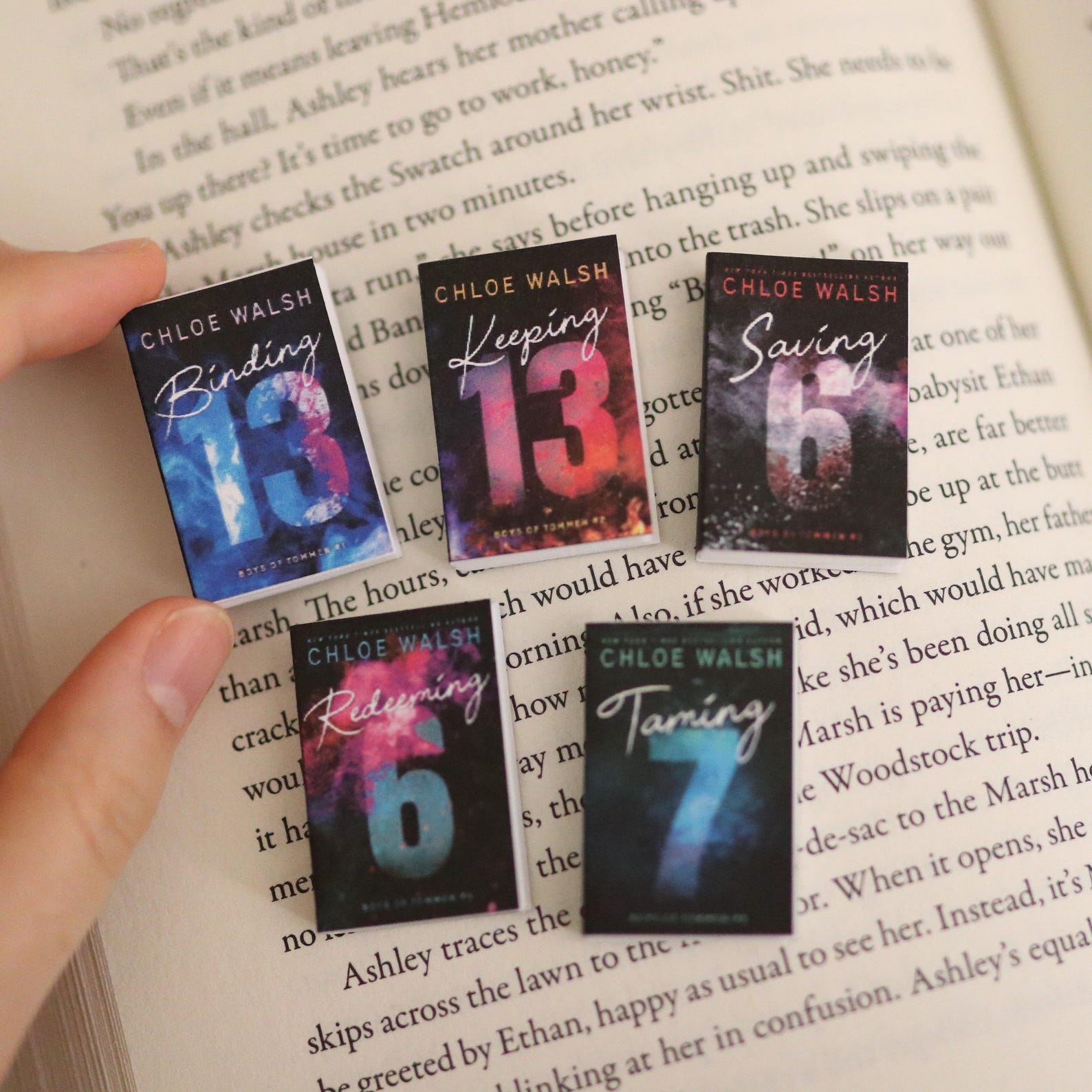 Handmade MINI Boys of Tommen Series Books (set of 5 Mini Books ...